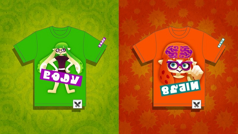 File:S Perfect Body vs. Perfect Mind Splatfest Tees.jpg - Inkipedia, the Splatoon wiki