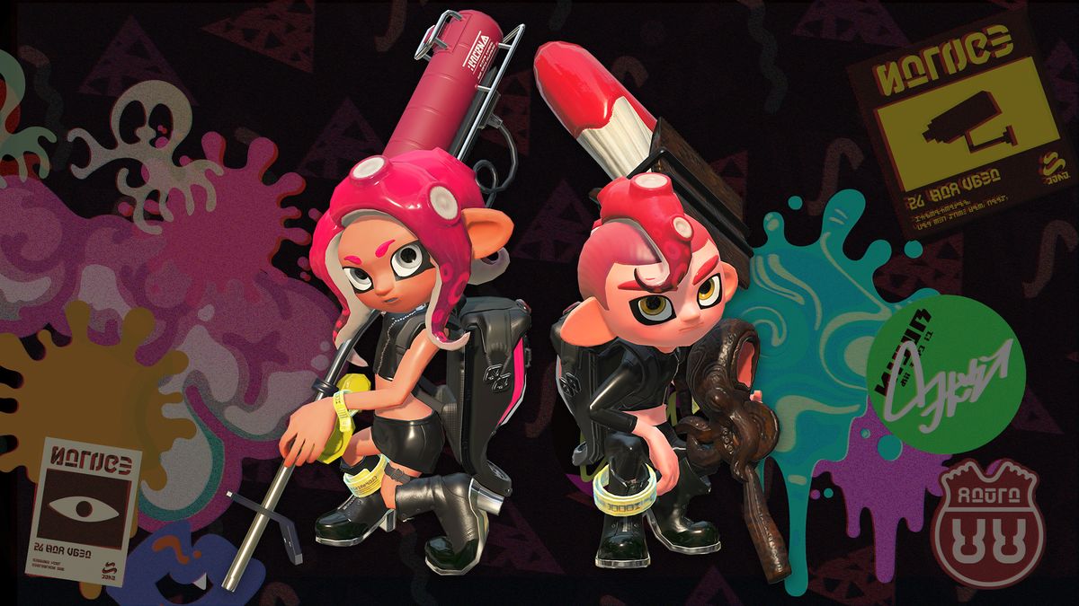 File:Agent8 girl boy promo.jpg - Inkipedia, the Splatoon wiki