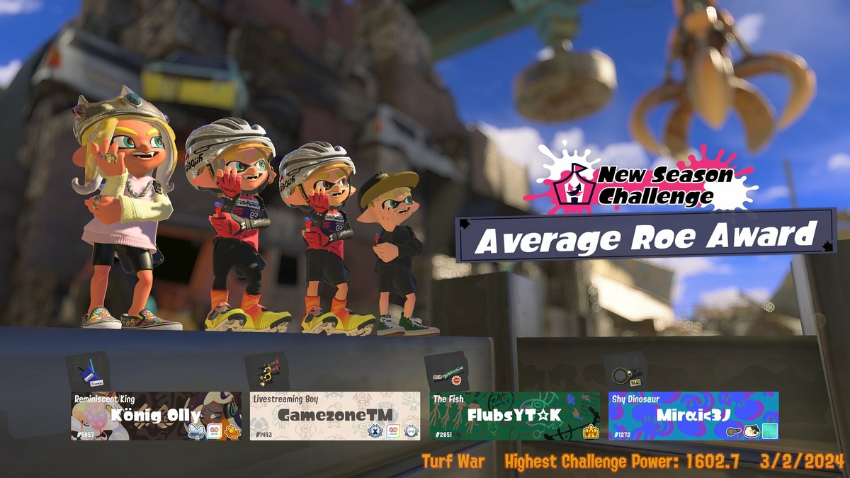 File:S3 New Season Challenge March 2024 Average Roe Award NA.jpg - Inkipedia, the Splatoon wiki