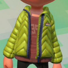 Matcha Down Jacket - Inkipedia, the Splatoon wiki
