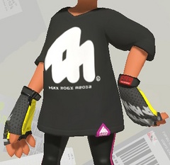 Black V-Neck Tee - Inkipedia, the Splatoon wiki