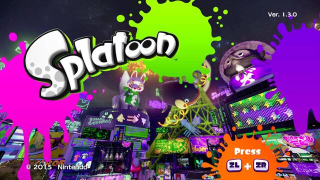 File:Splatoon Start Screen Splatfest NA.jpg - Inkipedia, the Splatoon wiki