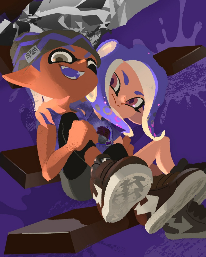 File:S3 Splatfest Dark Chocolate vs Milk Chocolate vs White Chocolate 2025 artwork Dark ...