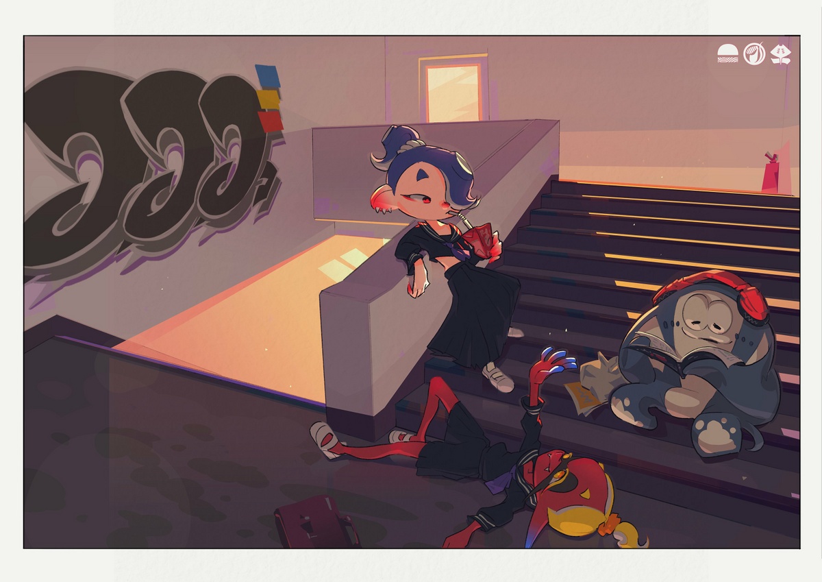 File:S3 Splatfest artwork Shiver vs Frye vs Big Man.jpg - Inkipedia ...
