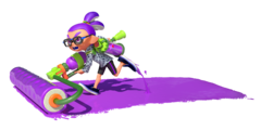 Roller - Inkipedia, the Splatoon wiki