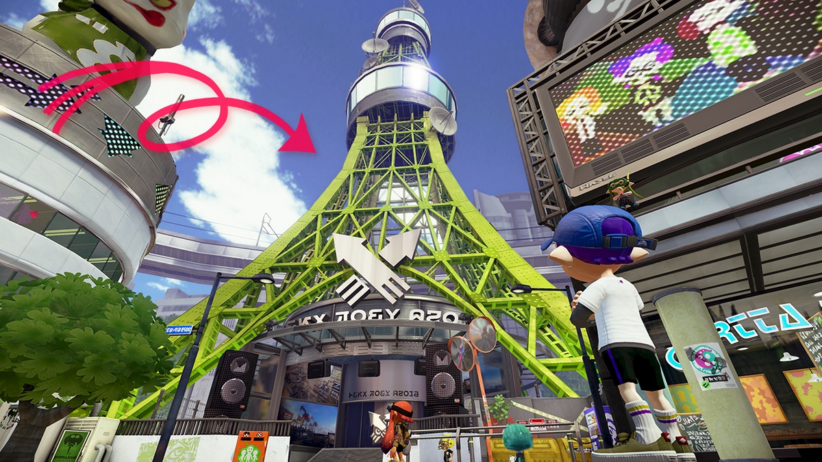 Inkopolis Tower - Inkipedia, the Splatoon wiki