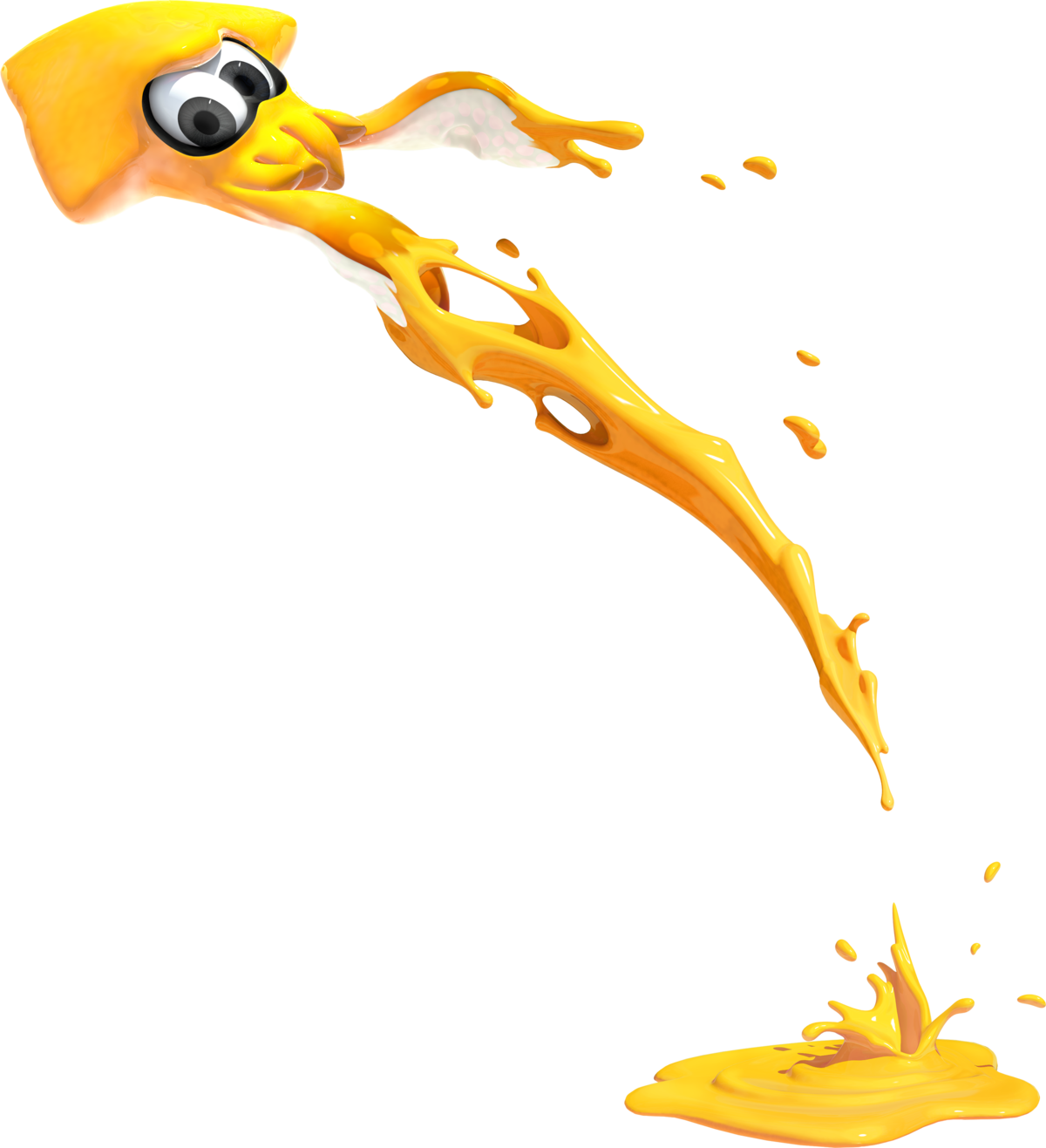 File:Splatoon 2 - key art yellow squid.png - Inkipedia, the Splatoon wiki