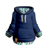 Shirt with Blue Hoodie - Inkipedia, the Splatoon wiki