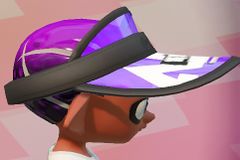 Purple Novelty Visor - Inkipedia, the Splatoon wiki
