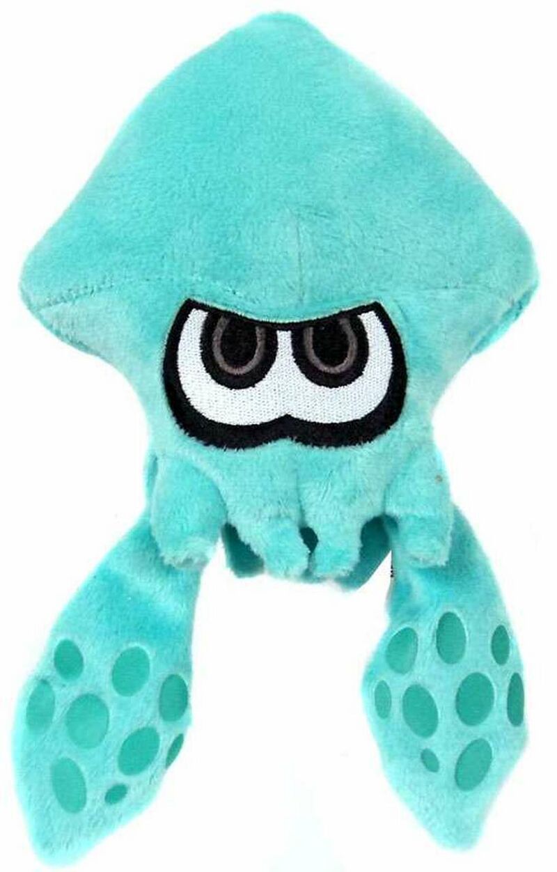 File:Jakks - plush squid turquoise.jpg - Inkipedia, the Splatoon wiki
