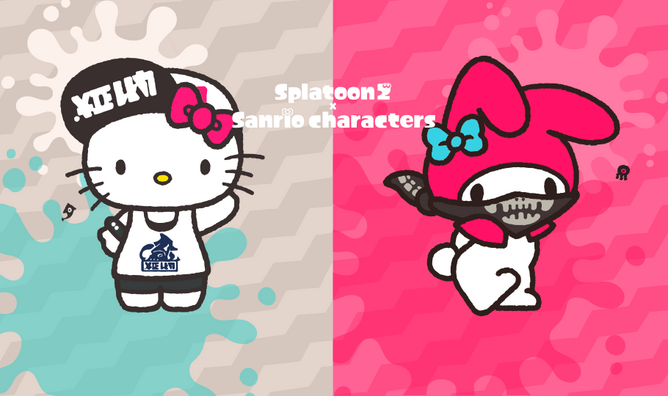 Hello Kitty vs. My Melody - Inkipedia, the Splatoon wiki