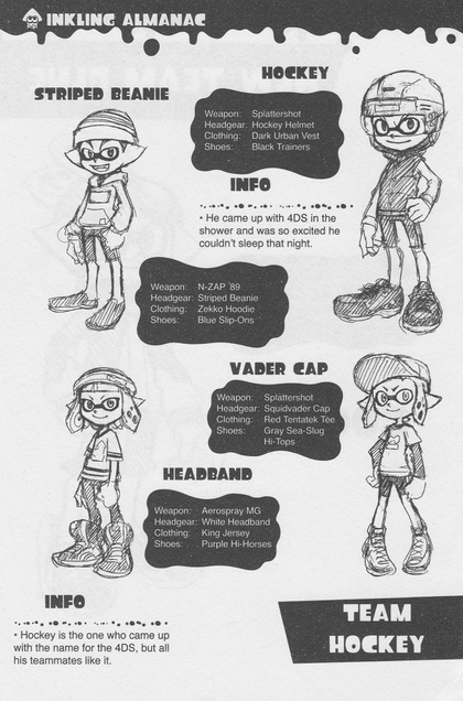 List of Splatoon manga characters - Inkipedia, the Splatoon wiki