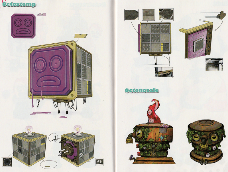 File:Concept Art - Octostomp and Octonozzle.png - Inkipedia, the ...