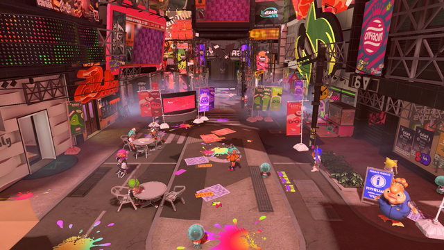 File:S3 Grand Festival Big Run Inkopolis Square decorations.png ...