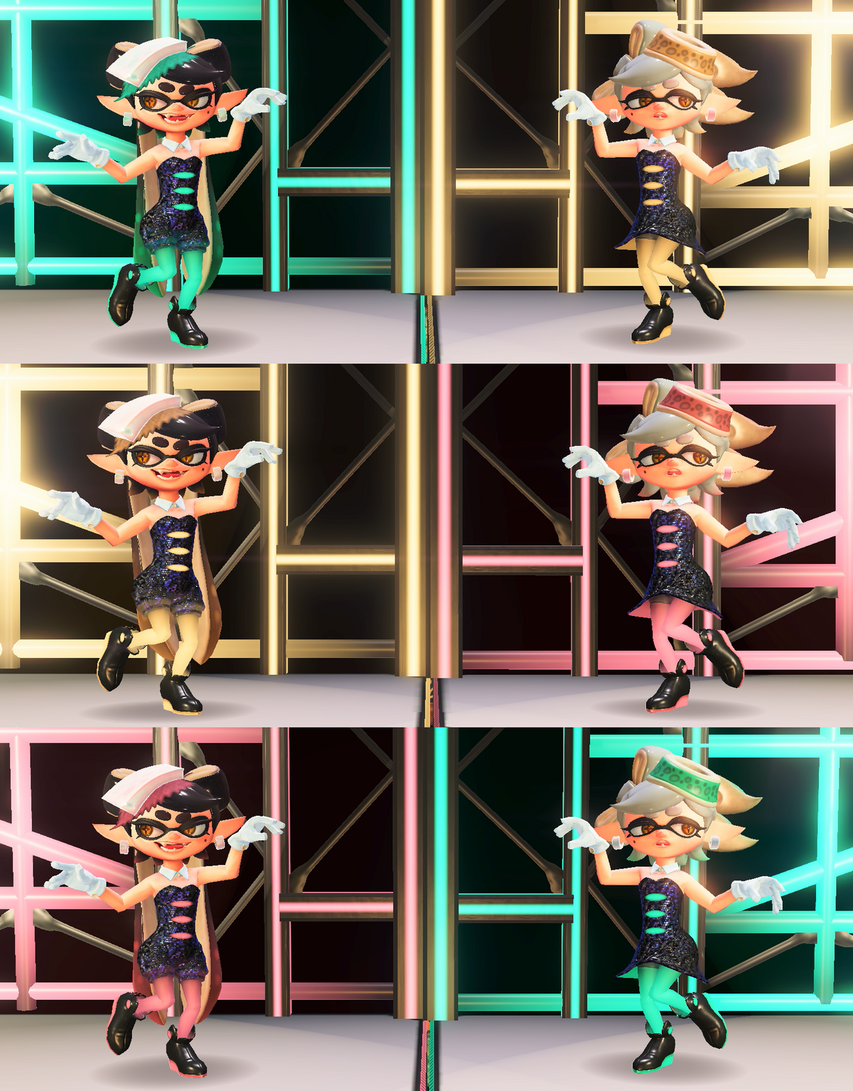 File:S3 Vanilla vs Strawberry vs Mint Chip Squid Sisters colors 2.png - Inkipedia, the Splatoon wiki