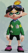 Green Cardigan - Inkipedia, the Splatoon wiki