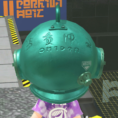 Deep Sinker Helm - Inkipedia, the Splatoon wiki