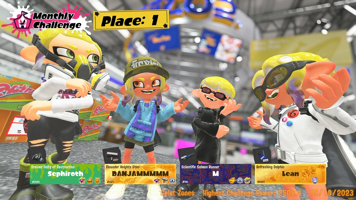File:S3 Monthly Challenge October 2023 place 1 EU.jpg - Inkipedia, the Splatoon wiki