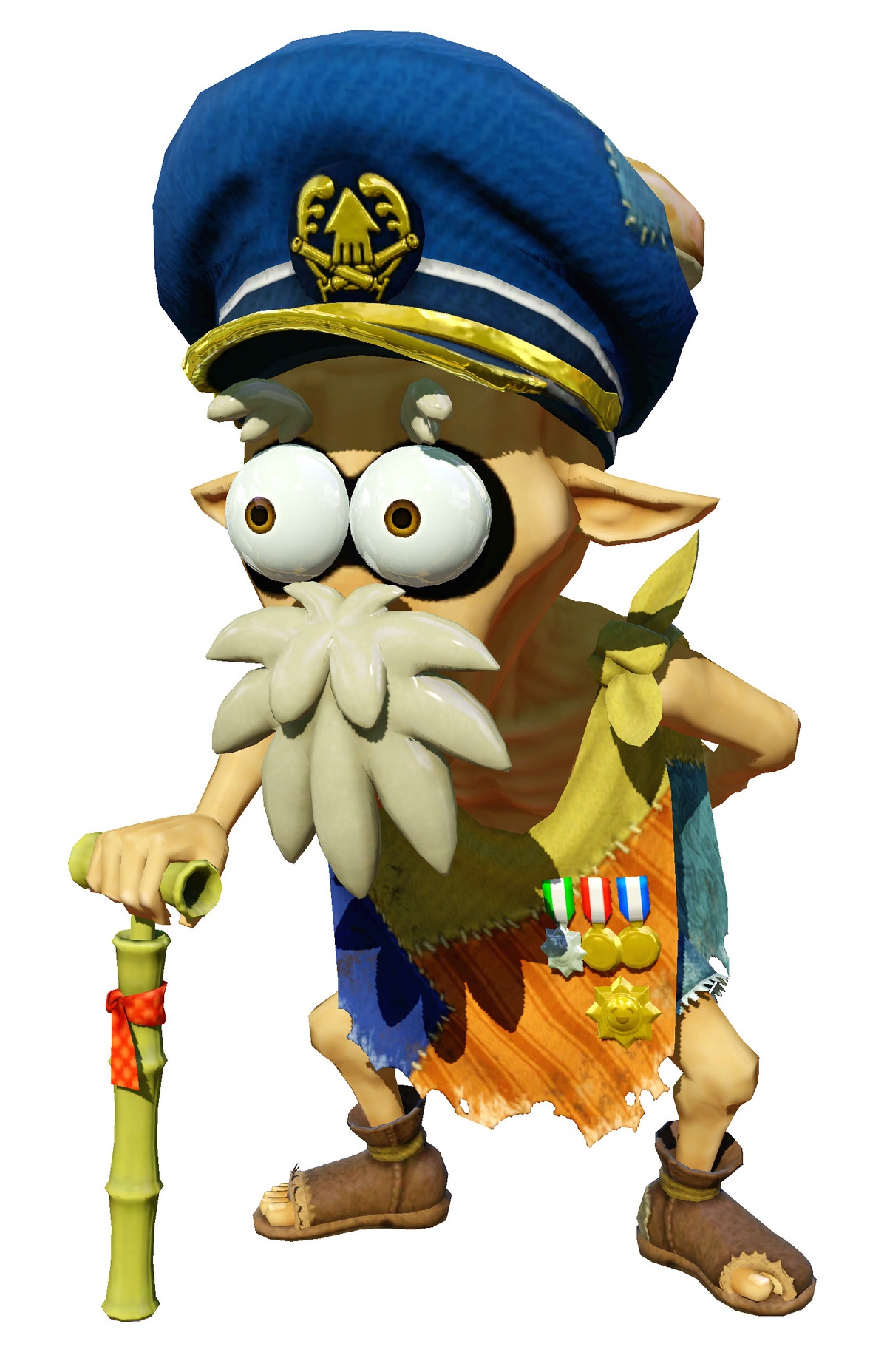 File:S Cap'n Cuttlefish render.jpg - Inkipedia, the Splatoon wiki