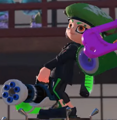 Zink Mini Splatling - Inkipedia, the Splatoon wiki