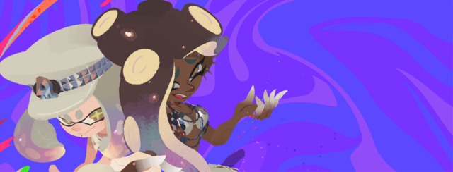 File:S3 Grand Festival Off the Hook Artwork Banner.png - Inkipedia, the Splatoon wiki