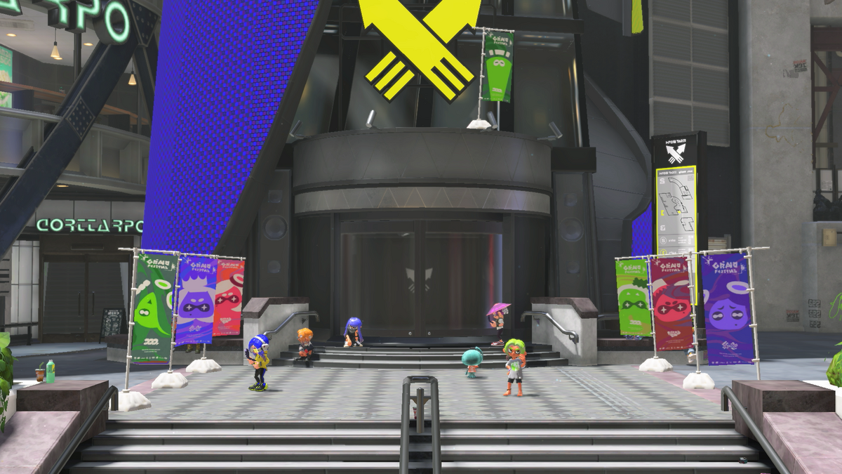 File:S3 Grand Festival Splatsville decorations Lobby.png - Inkipedia, the Splatoon wiki
