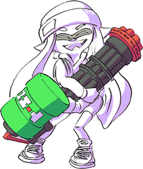 Heavy Splatling - Inkipedia, the Splatoon wiki
