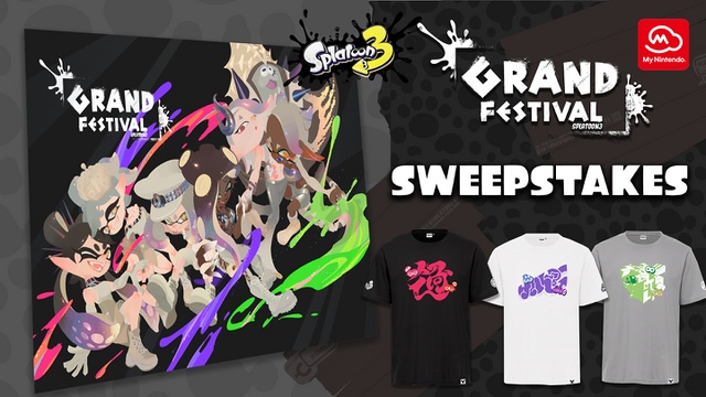 File:My Nintendo Splatoon 3 Grand Festival Sweepstakes promo.jpg ...