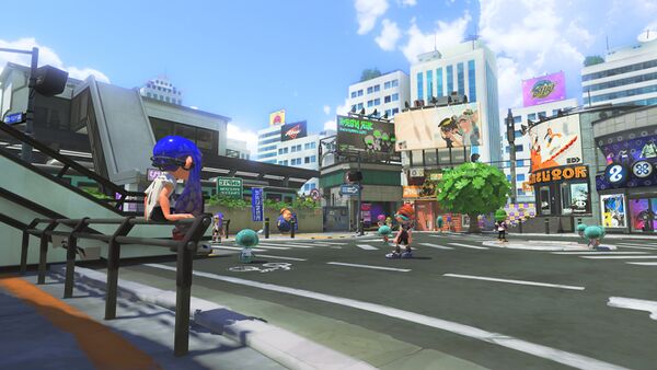 Train station - Inkipedia, the Splatoon wiki