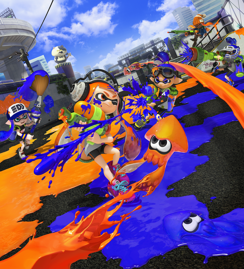 File:Splatoon key art.png - Inkipedia, the Splatoon wiki