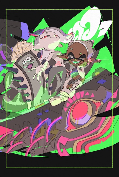 File:S3 Splatfest artwork Past vs Present vs Future 3.jpg - Inkipedia, the Splatoon wiki