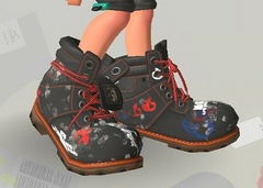 Skipjack Work Boots - Inkipedia, the Splatoon wiki