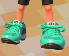 Cyan Trainers - Inkipedia, the Splatoon wiki