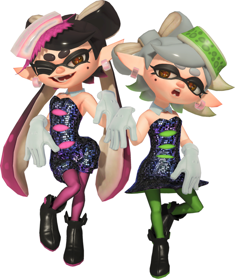 Squid Sisters - Inkipedia, the Splatoon wiki