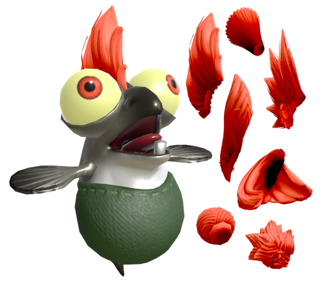 File:S3 Little Buddy Model.png - Inkipedia, the Splatoon wiki