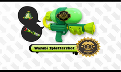 Wasabi Splattershot - Inkipedia, the Splatoon wiki