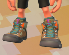 Trail Boots - Inkipedia, the Splatoon wiki