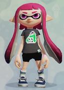 Black 8-Bit FishFry - Inkipedia, the Splatoon wiki