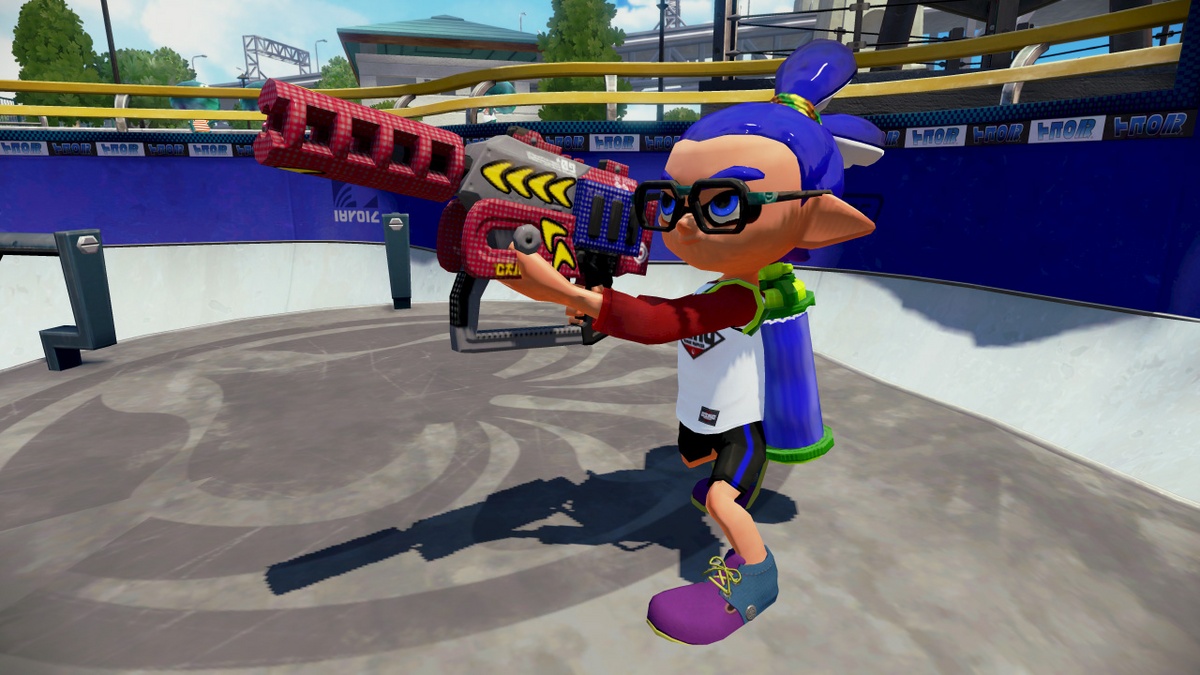 File:S Rapid Blaster Pro Deco promo 1.jpg - Inkipedia, the Splatoon wiki