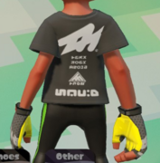 Black V-Neck Tee - Inkipedia, the Splatoon wiki
