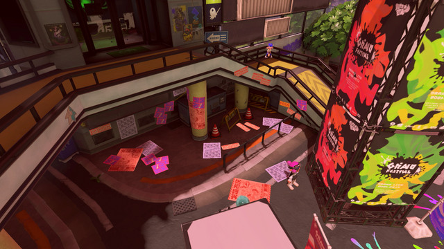 File:S3 Grand Festival Big Run Inkopolis Plaza decorations under ramp ...