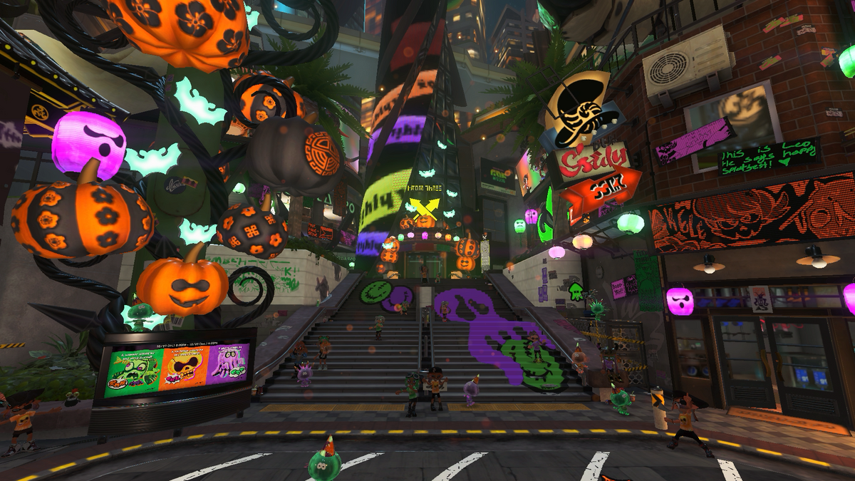 File:S3 Splatoween Splatsville stairs.png - Inkipedia, the Splatoon wiki