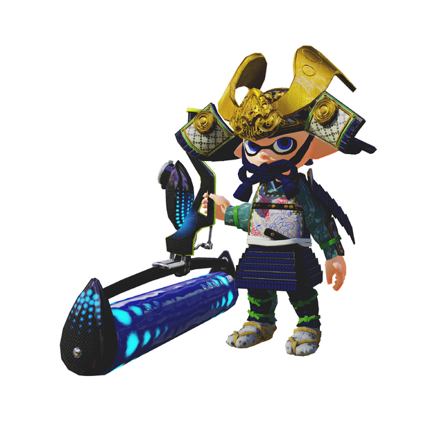 File:S Samurai armor gear promo.png - Inkipedia, the Splatoon wiki