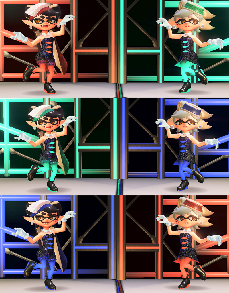 File:S3 Same Ol' vs Bucket List vs Save the Day Squid Sisters colors 2.png - Inkipedia, the ...