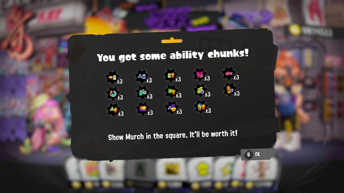 File:Ability Chunks x3.jpg - Inkipedia, the Splatoon wiki