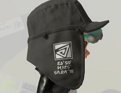 Ink-Black Flap Cap - Inkipedia, the Splatoon wiki