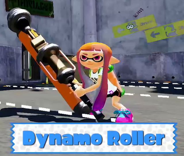 File:DynamoRollerOld.png - Inkipedia, the Splatoon wiki