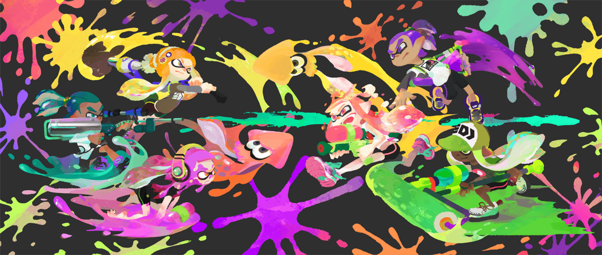 File:Release Day of Splatoon artwork.png - Inkipedia, the Splatoon wiki