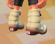 Snowy Down Boots - Inkipedia, the Splatoon wiki