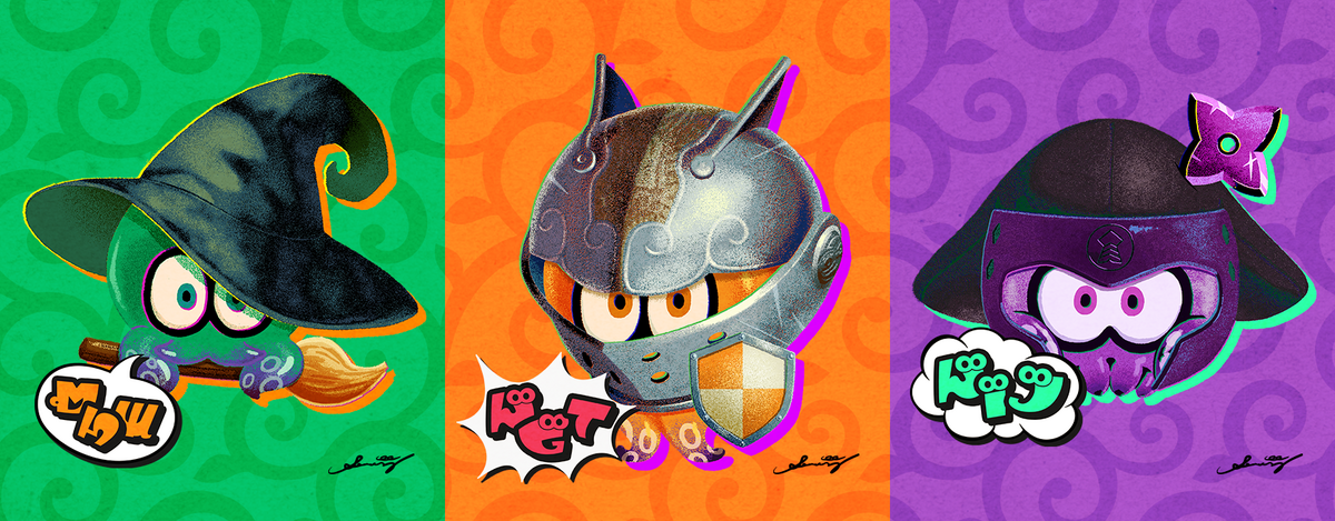 Wizard vs. Knight vs. Ninja - Inkipedia, the Splatoon wiki